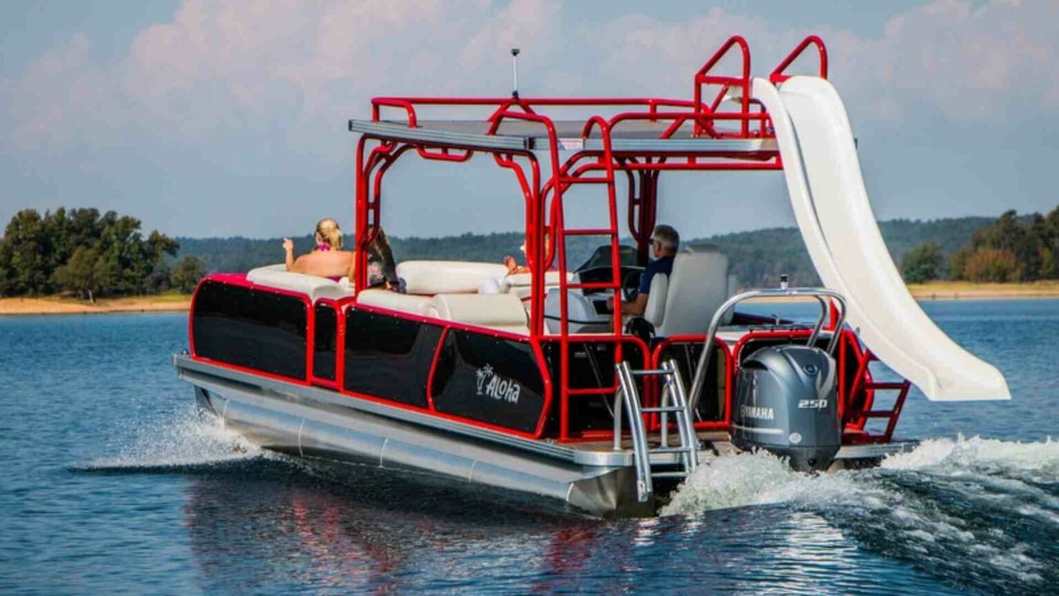 Pontoons with Slides for Sale: Dive into Fun