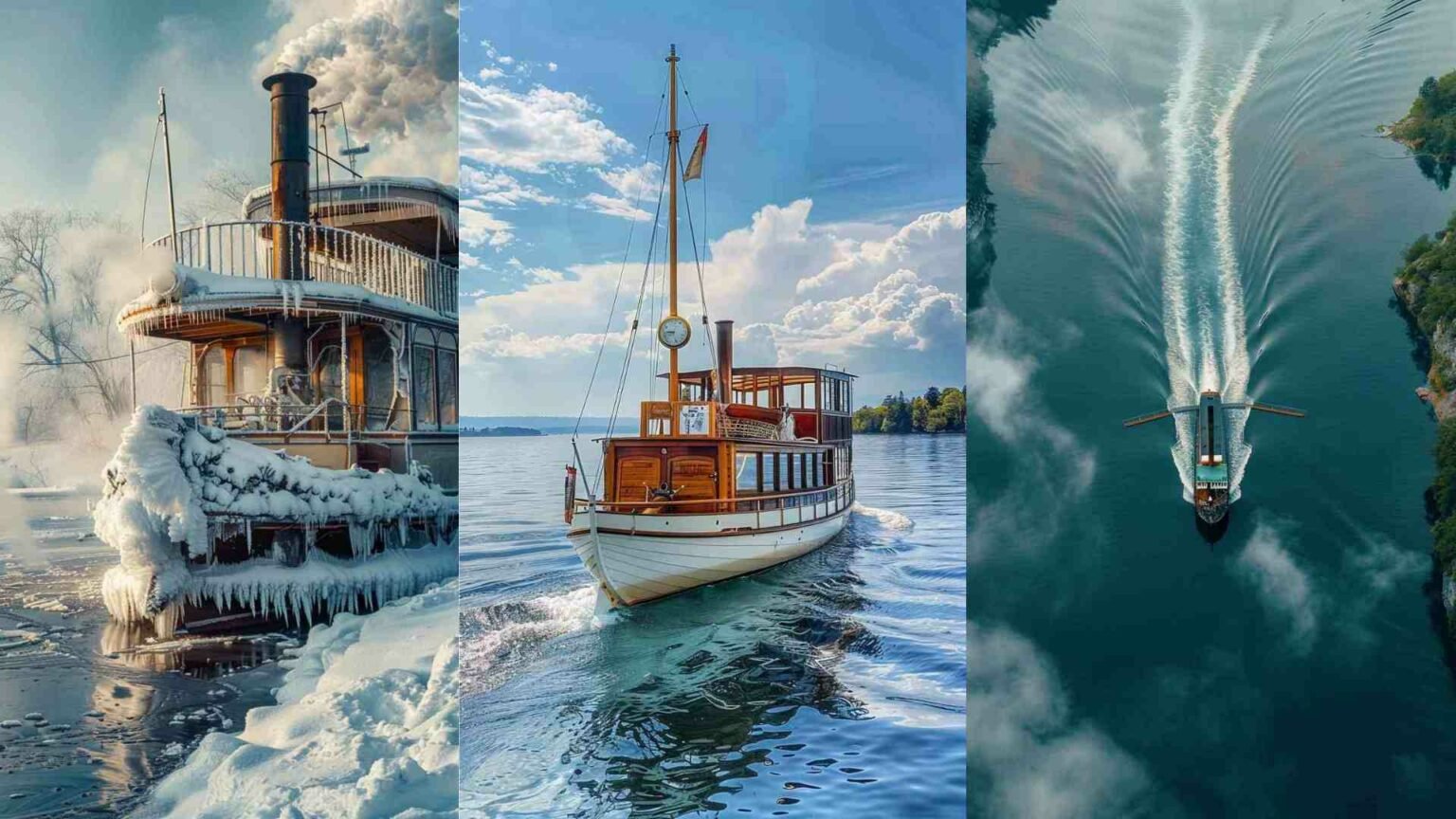 Pictures of Steam Boats 4K HD Wallpapers