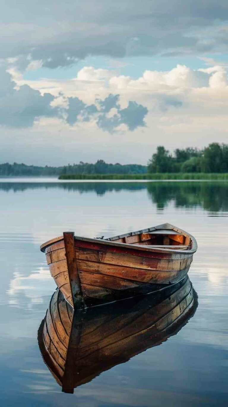 Boat Outline Picture 4K HD Wallpaper