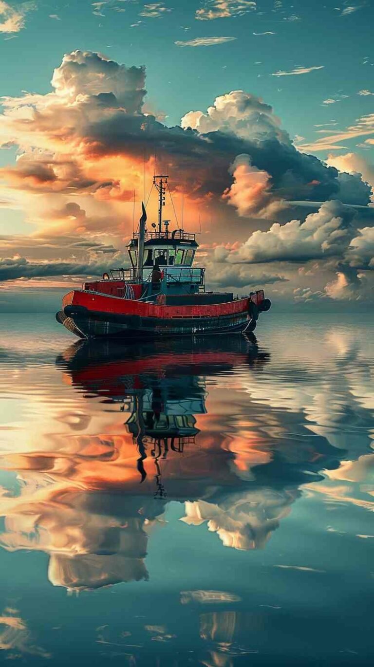 Picture of a Tugboat 4K HD Wallpapers