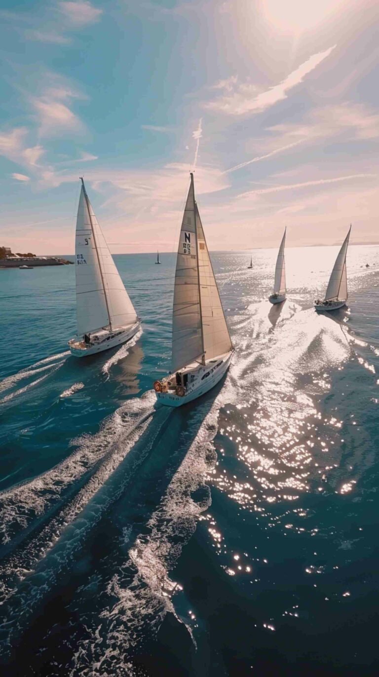 Sailboat Racing Images 4K HD Wallpapers