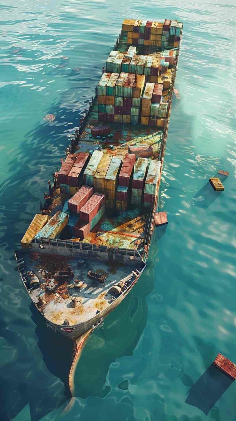 Sinking Boat Image 4K HD Wallpapers