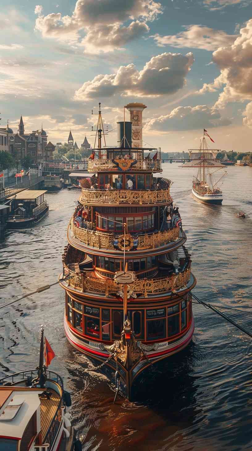 Pictures of Steam Boats 4K HD Wallpapers