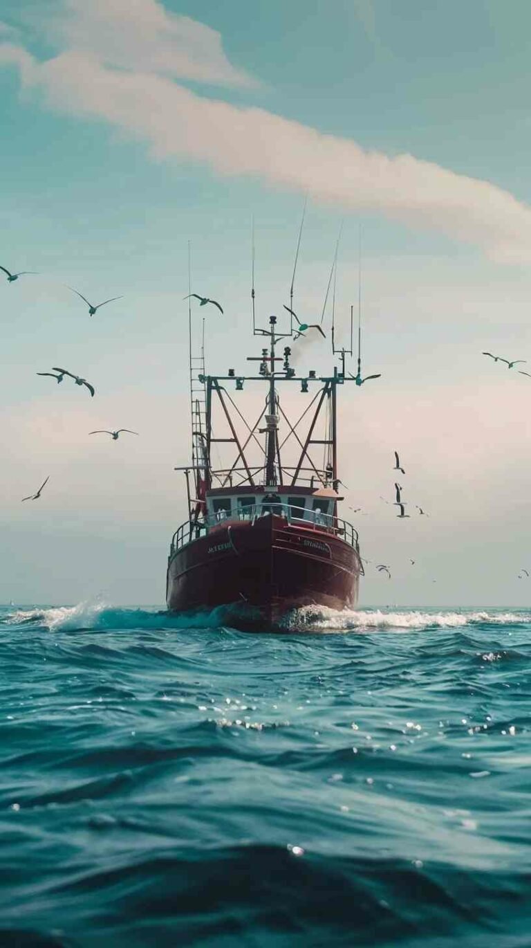 Picture of a Trawler 4K HD Wallpapers