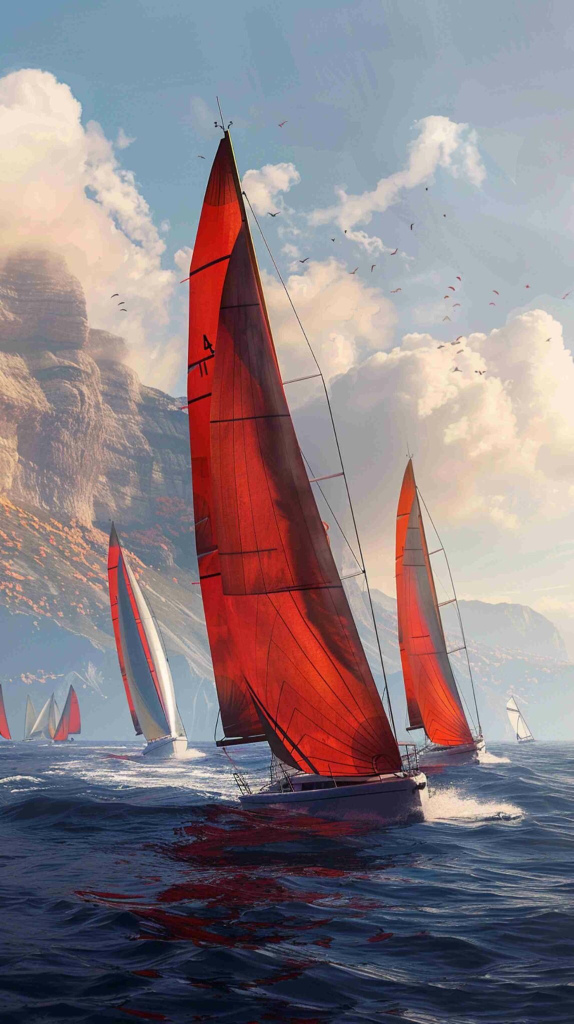 Sailboat Racing Images 4K HD Wallpapers