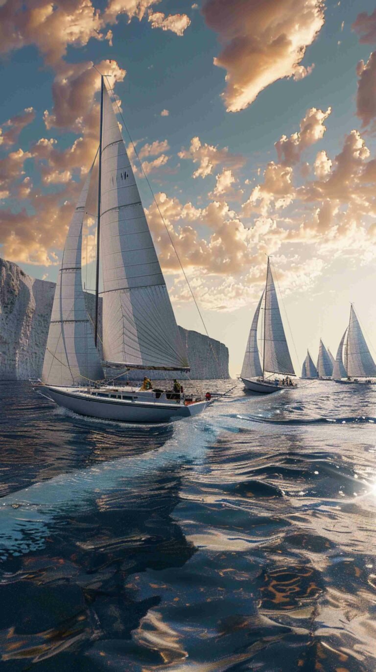 Sailboat Racing Images 4K HD Wallpapers