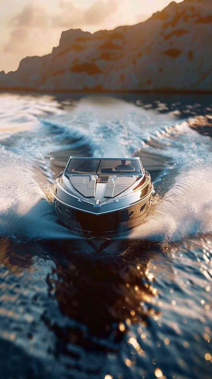 Motorboat Clipart 4K HD Wallpapers