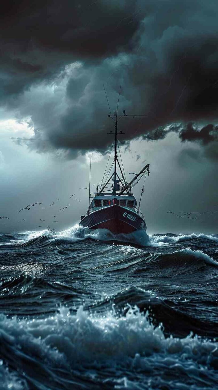 Picture of a Trawler 4K HD Wallpapers
