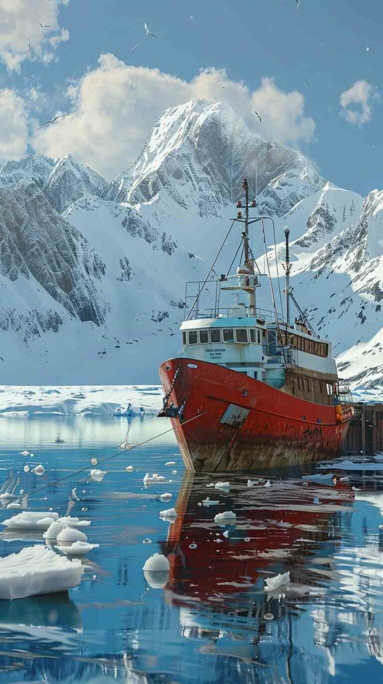Picture of a Trawler 4K HD Wallpapers