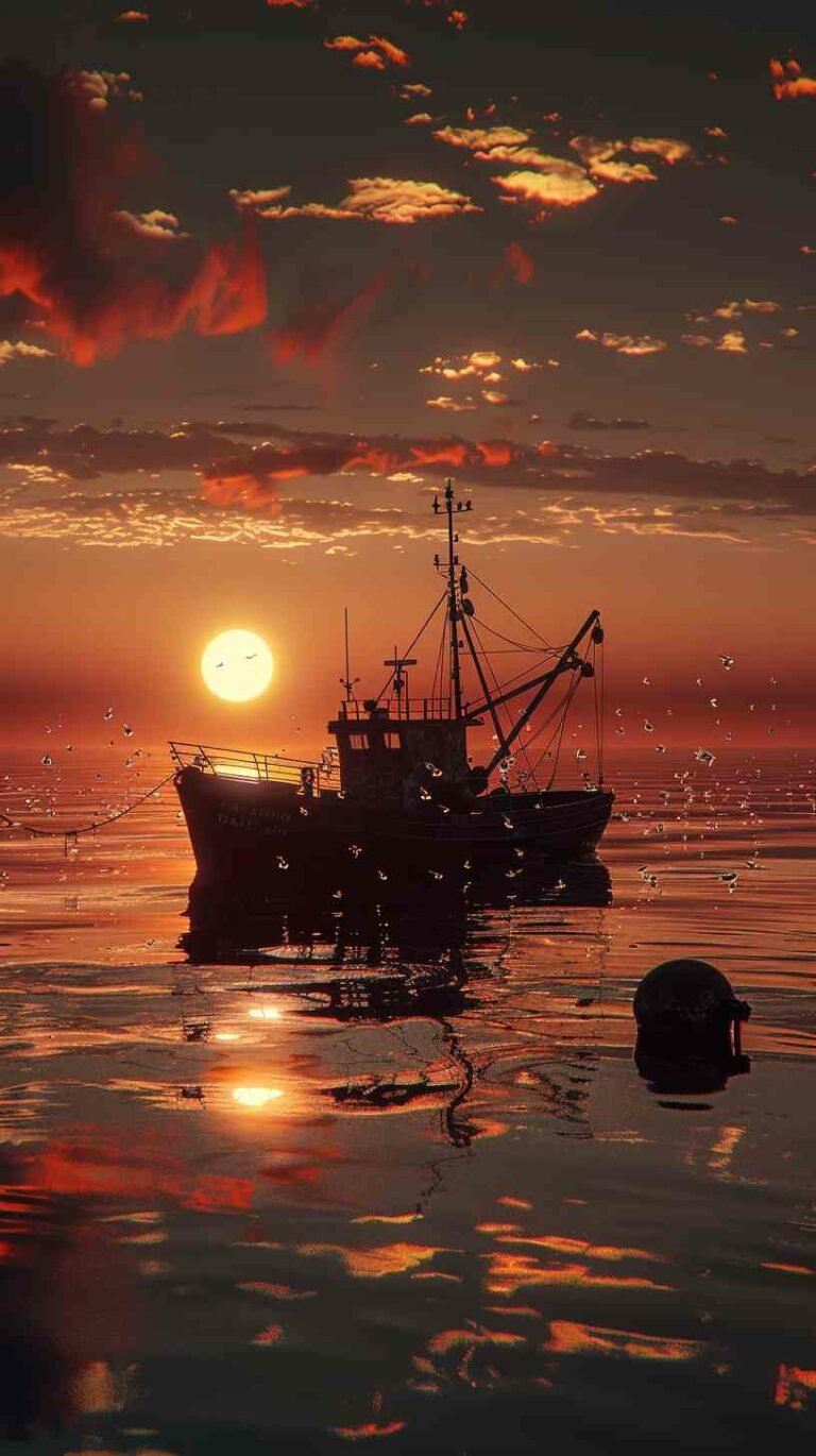 Picture of a Trawler 4K HD Wallpapers
