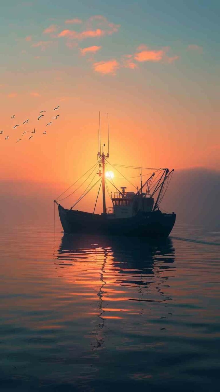 Picture of a Trawler 4K HD Wallpapers