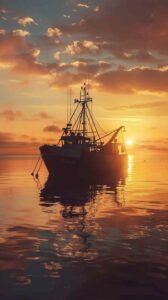 Picture of a Trawler 4K HD Wallpapers