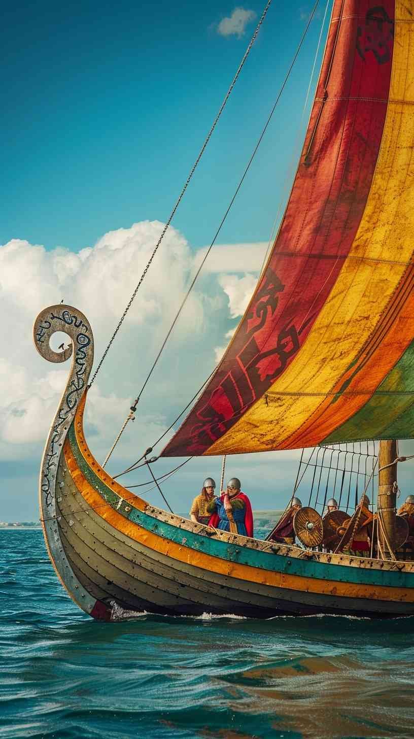 Images of Viking Boats 4K HD Wallpapers