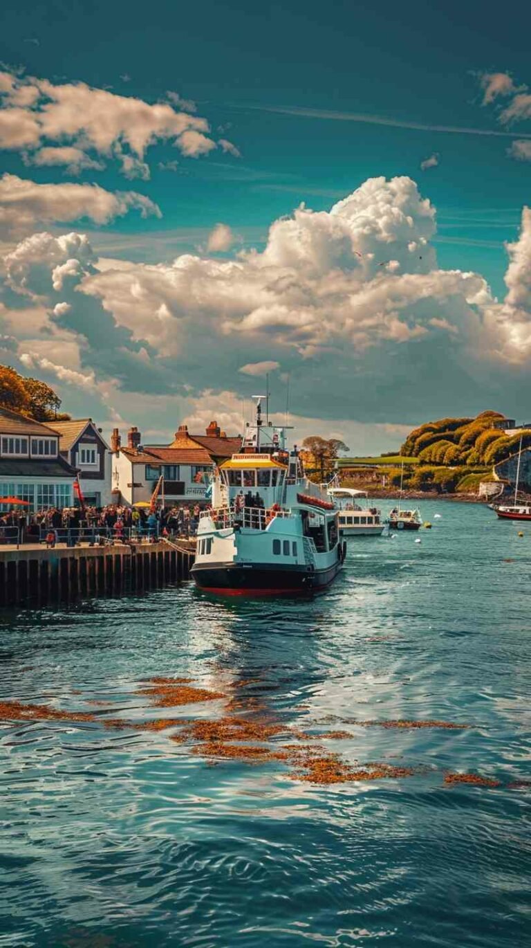 Ferry Boat Picture 4K HD Wallpaper