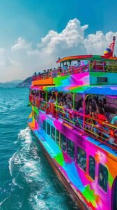 Ferry Boat Picture 4K HD Wallpaper