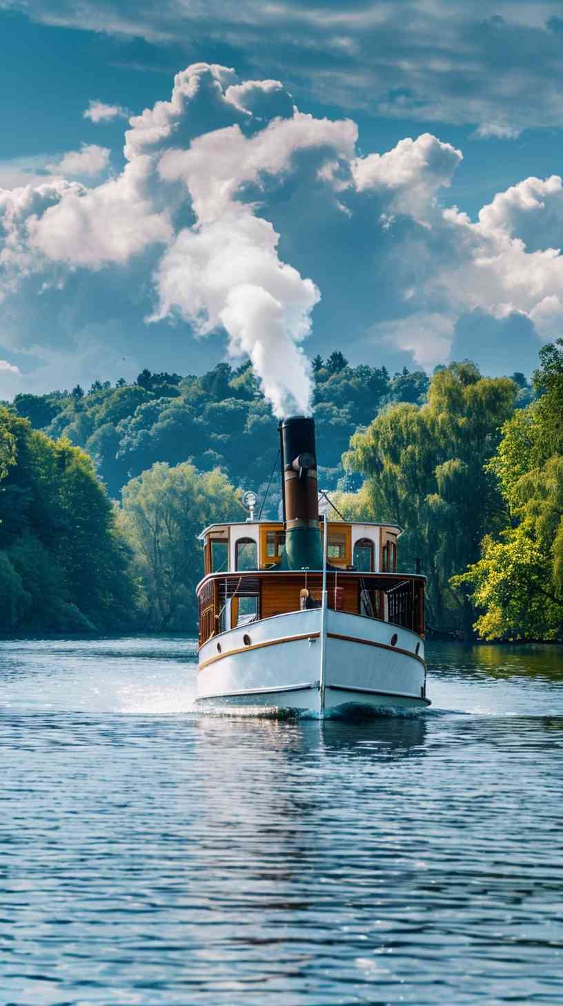 Pictures of Steam Boats 4K HD Wallpapers