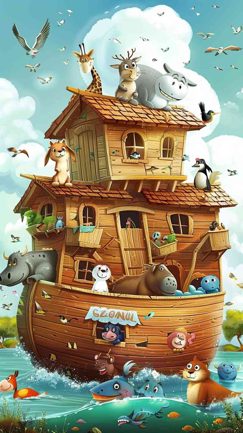 Noah Boat Picture 4K HD Wallpapers