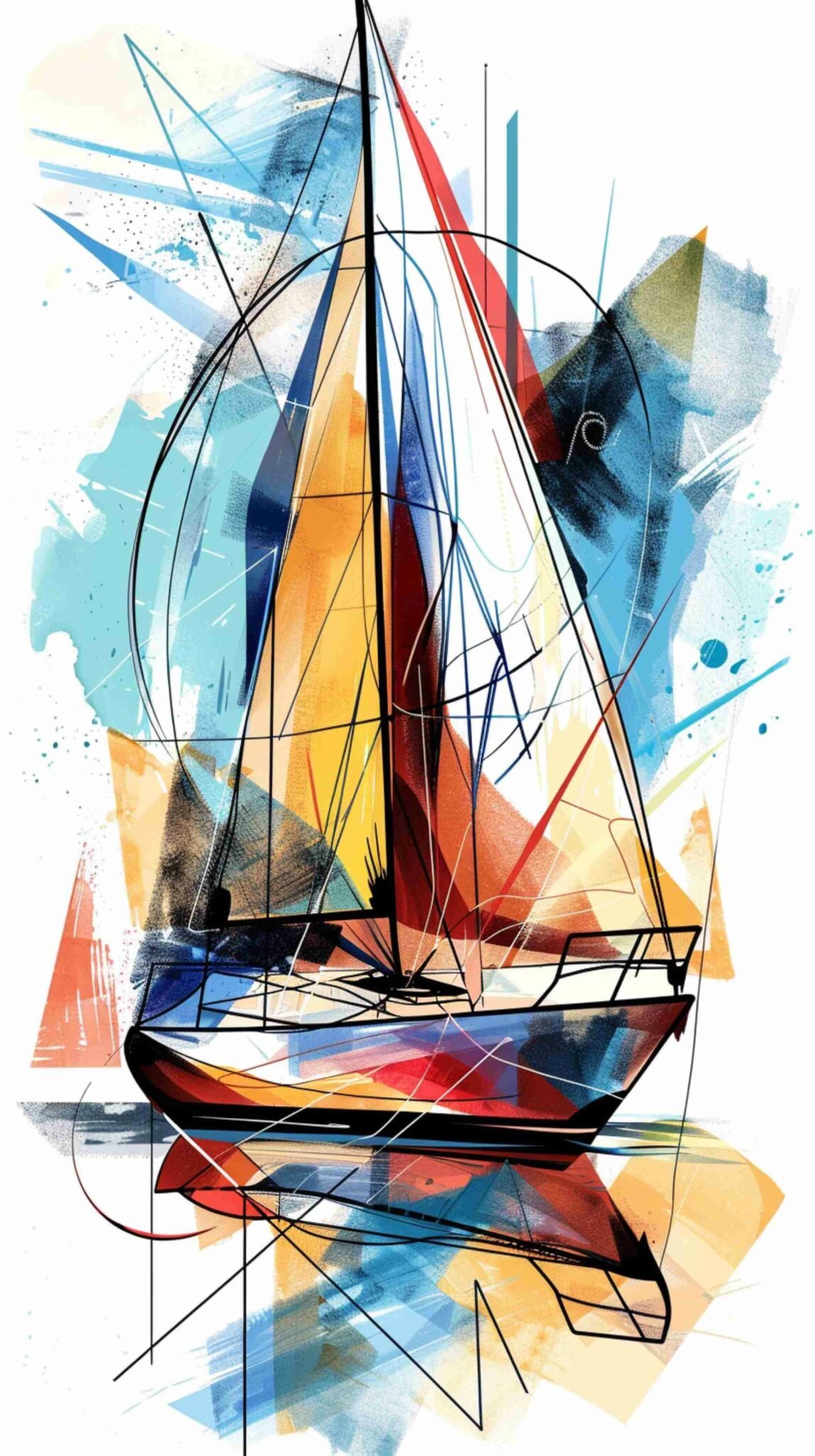 Sailboat Images Drawing 4K HD Pictures
