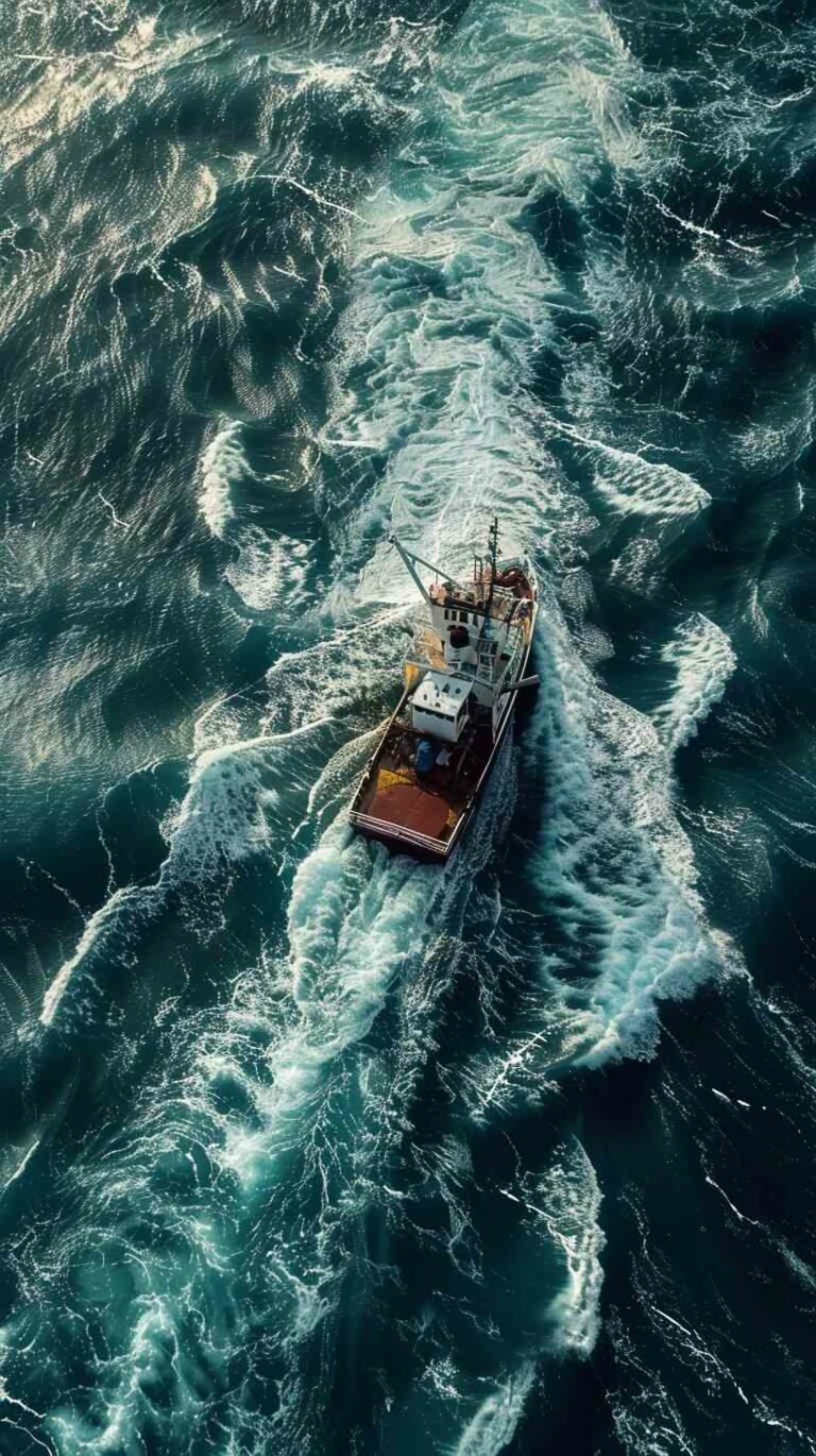 Picture of a Trawler 4K HD Wallpapers