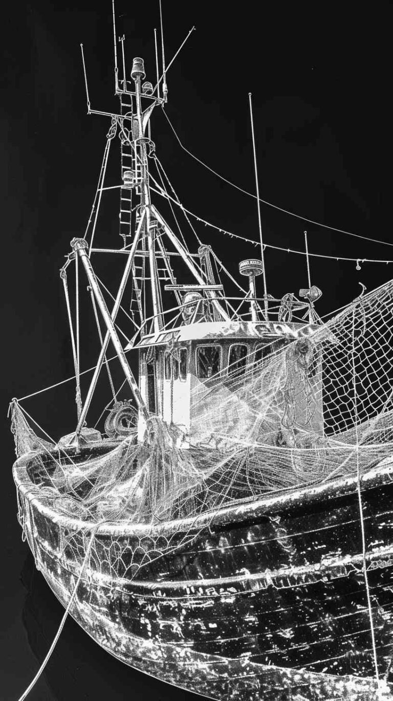 Boat Outline Picture 4K HD Wallpaper