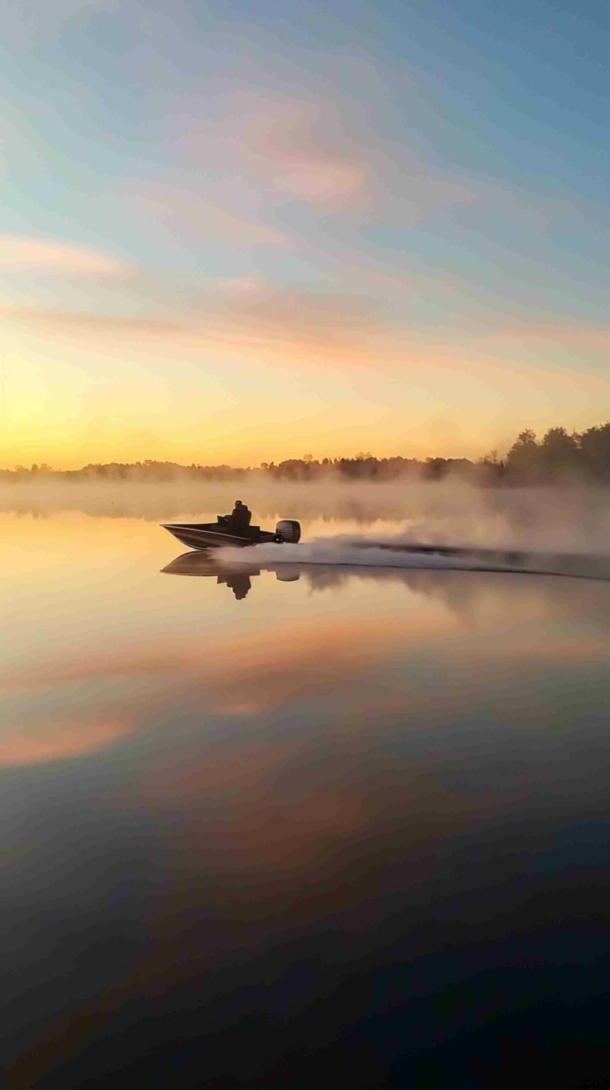 Bass Boat Image 4K HD Wallpaper