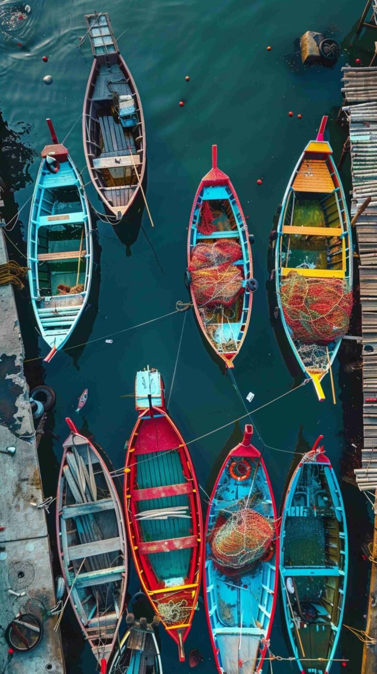Boat Dock Image 4K HD Wallpapers