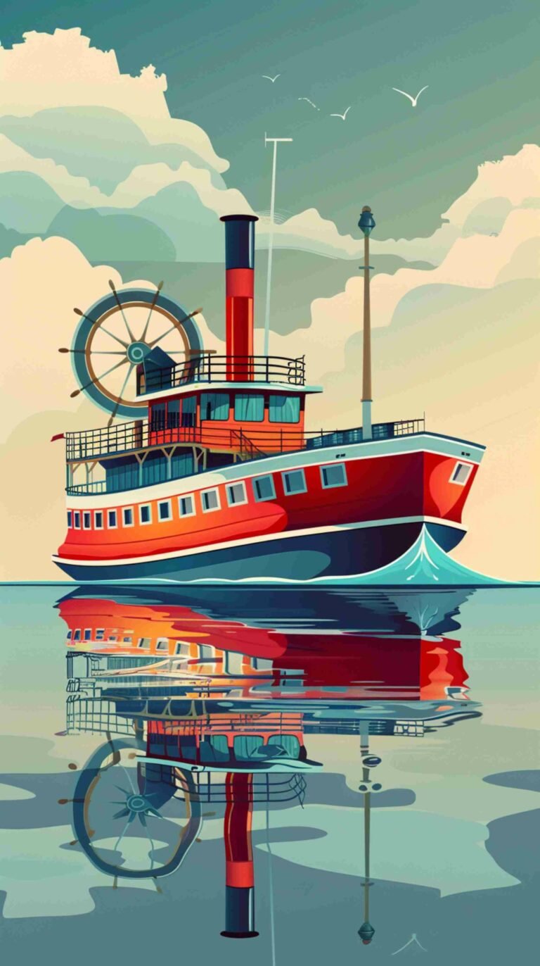 Boat Vector Image 4K HD Wallpaper – boatsgeek