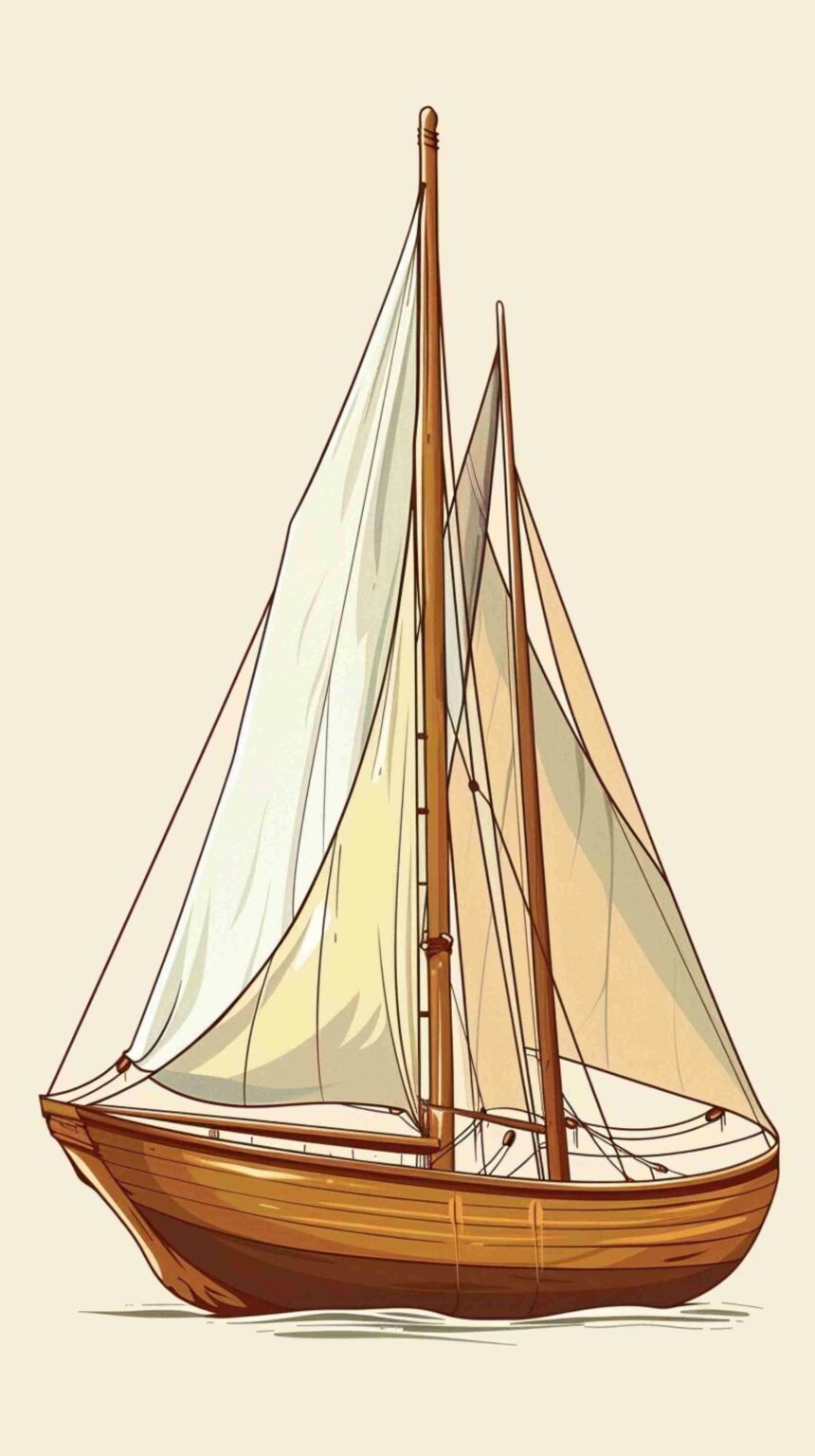 Boat Vector Image 4K HD Wallpaper