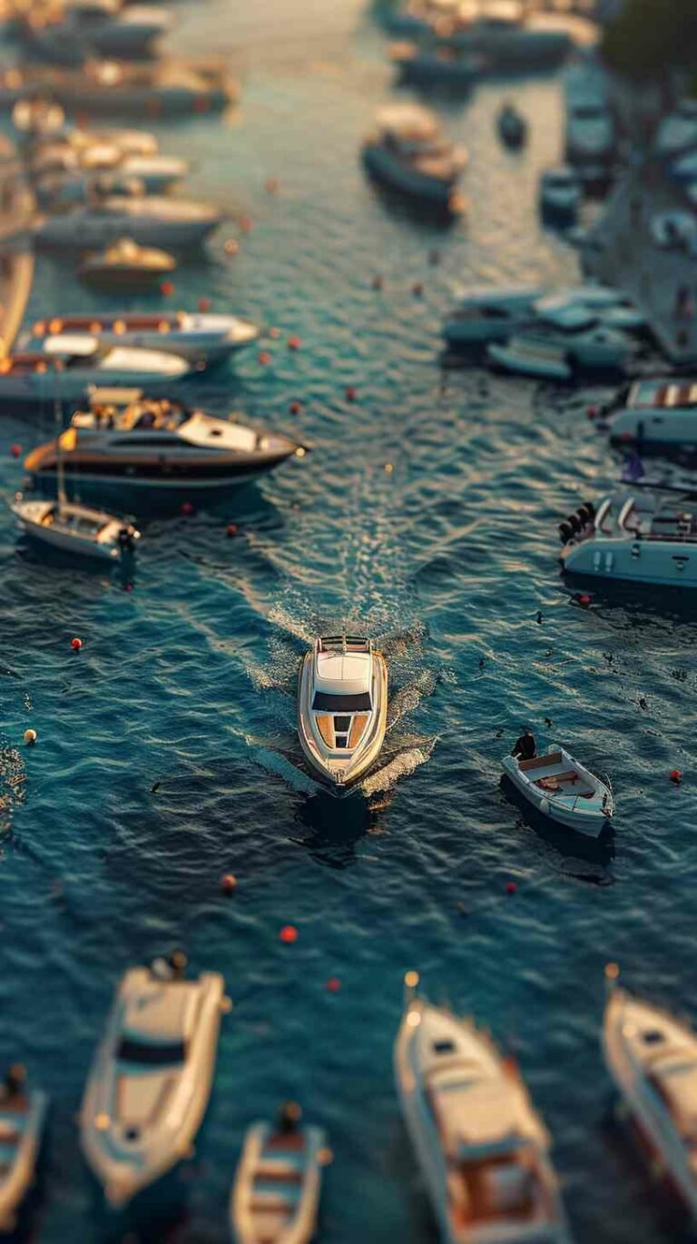 Image of Speed Boat 4K HD Wallpaper