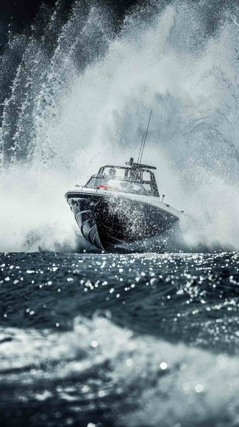 Image of Speed Boat 4K HD Wallpaper