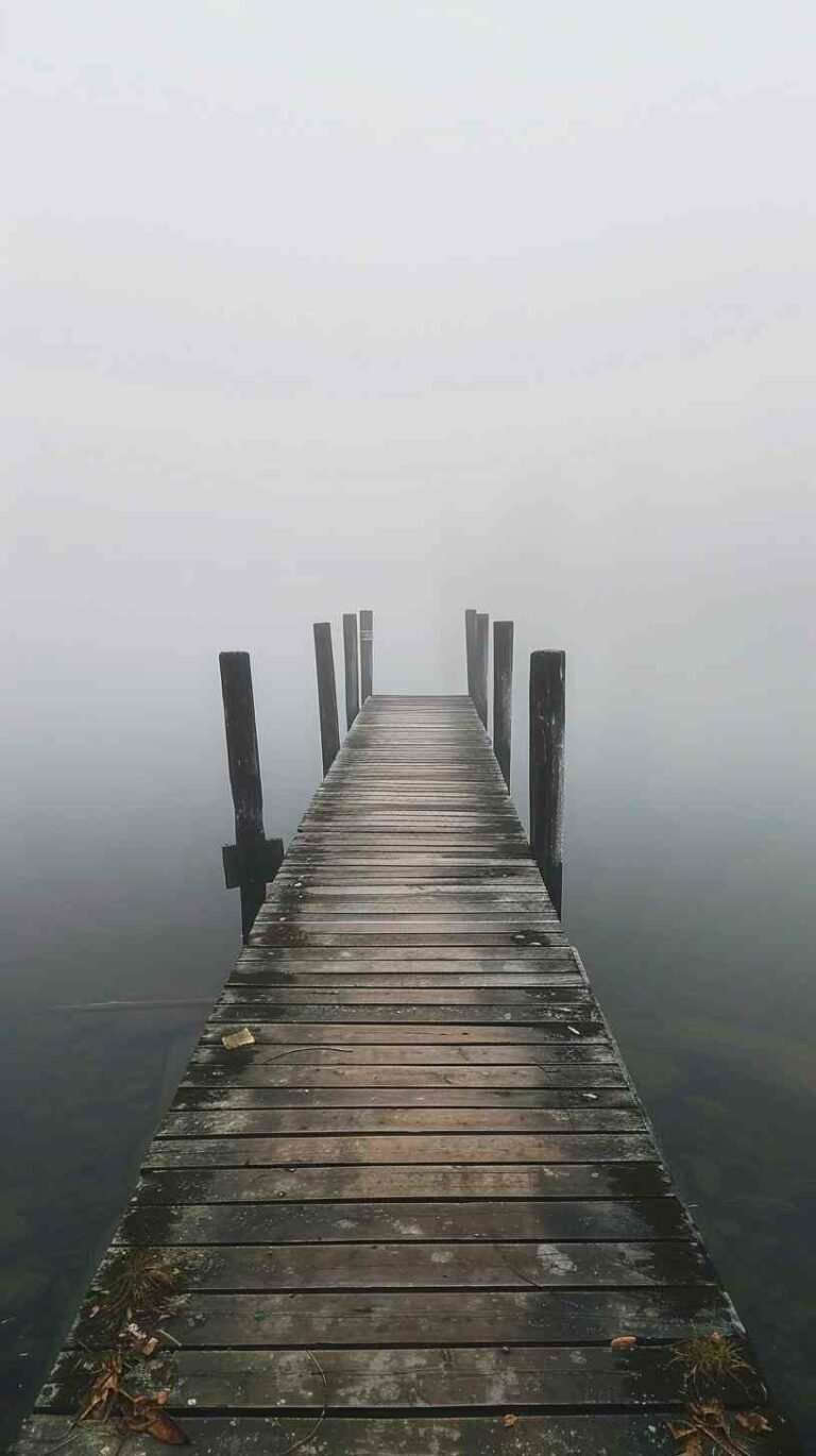 Lake Dock Picture 4K HD Wallpaper