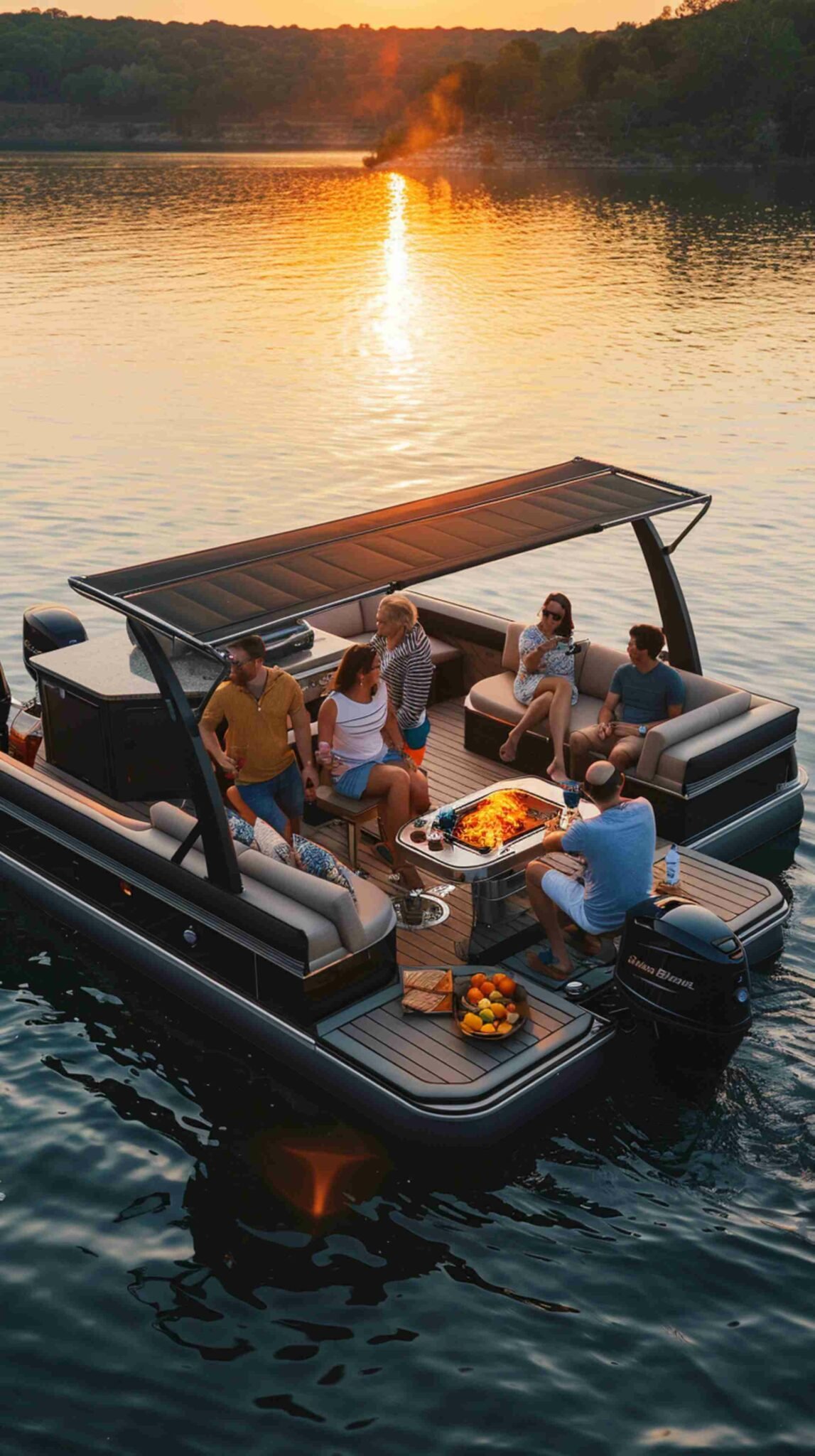 Pics of Pontoon Boats 4K HD Wallpapers