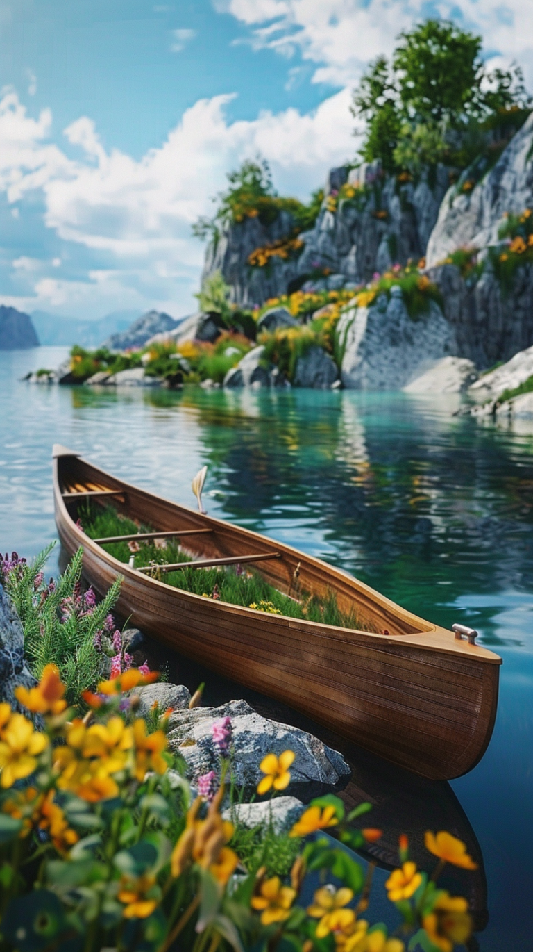 Picture of a Canoe 4K HD Wallpapers