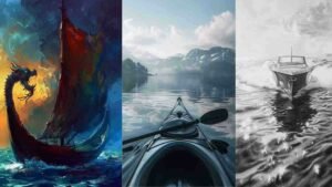 Drawing Boat Pictures 4K HD Wallpapers