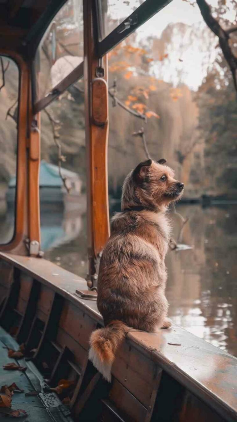 Canal Boat Image 4K HD Wallpapers