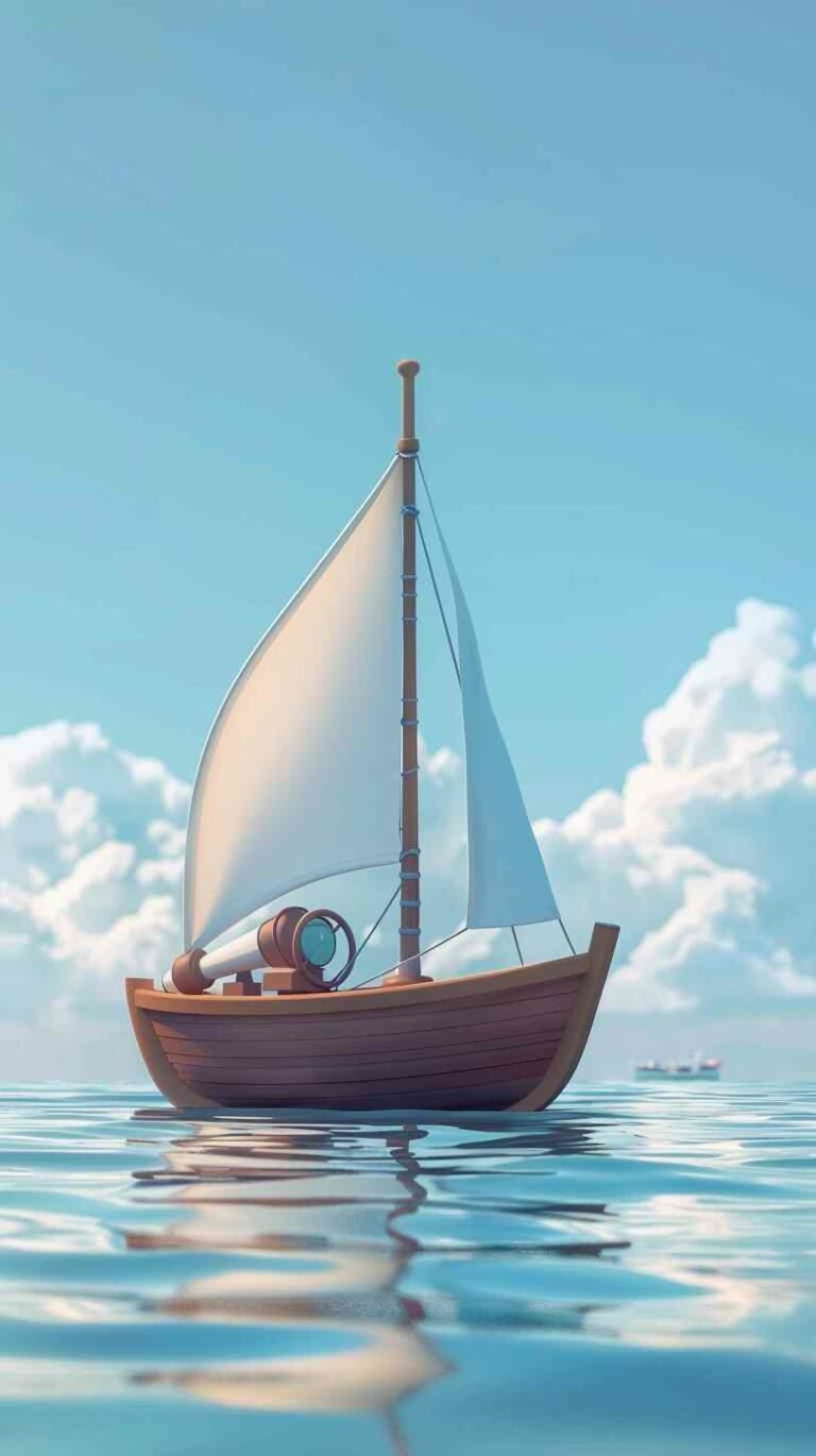 Cartoon Sailboat Images 4K HD Wallpapers