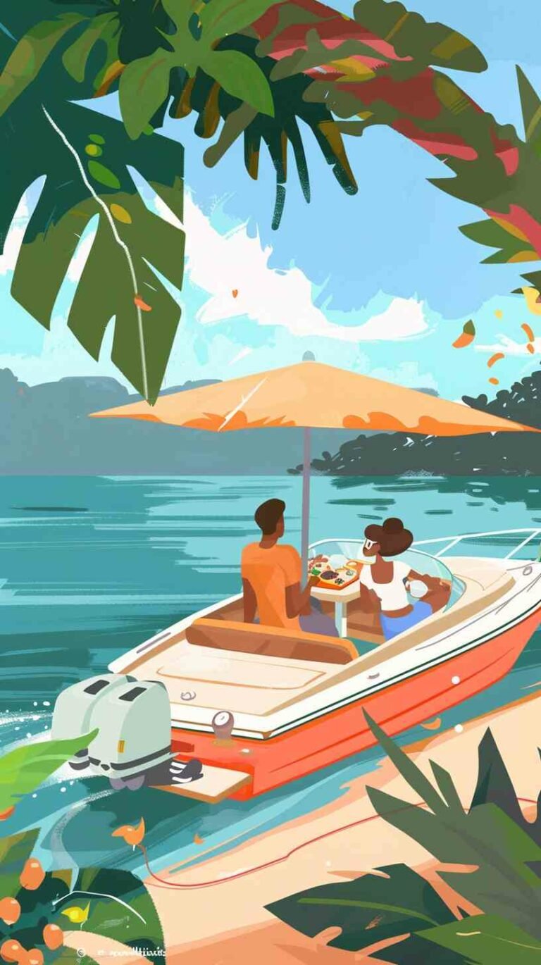 Clip Art Speed Boat 4K HD Wallpapers