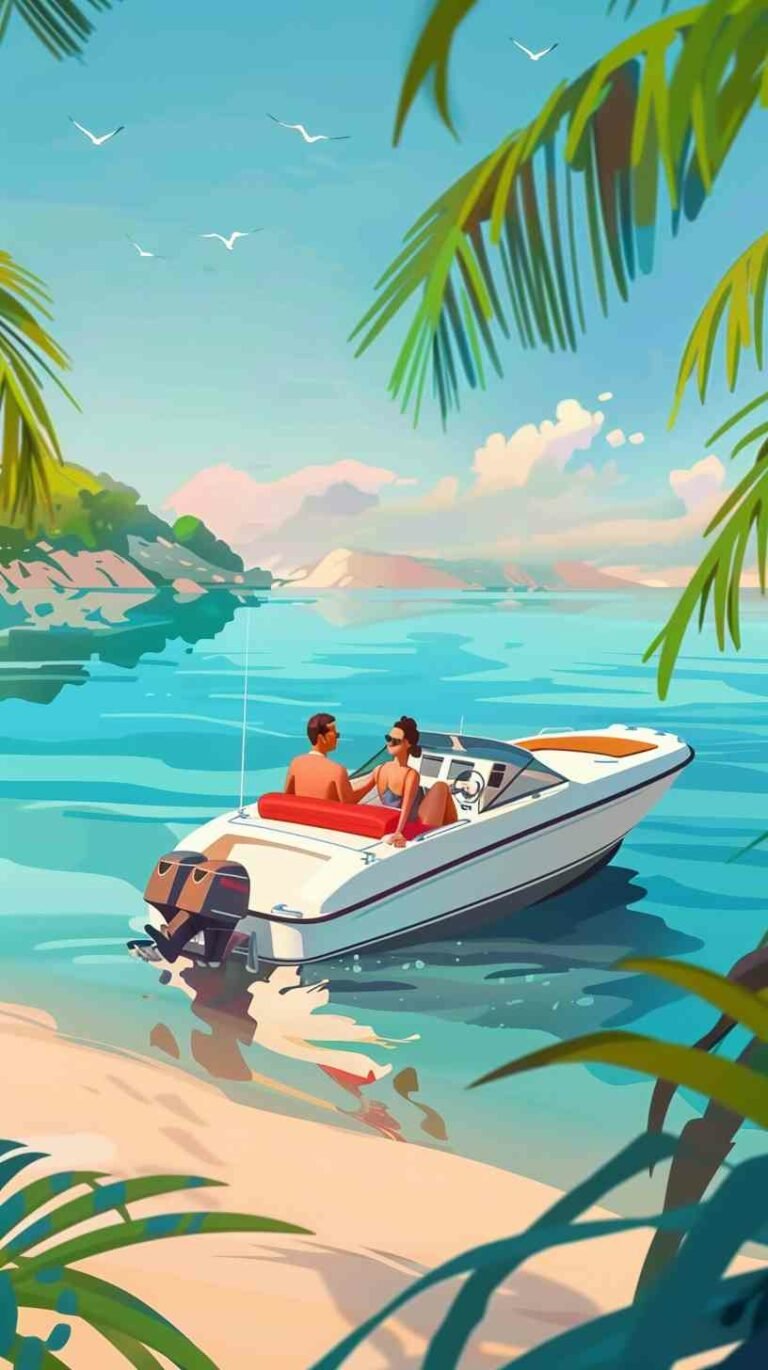 Clip Art Speed Boat 4K HD Wallpapers