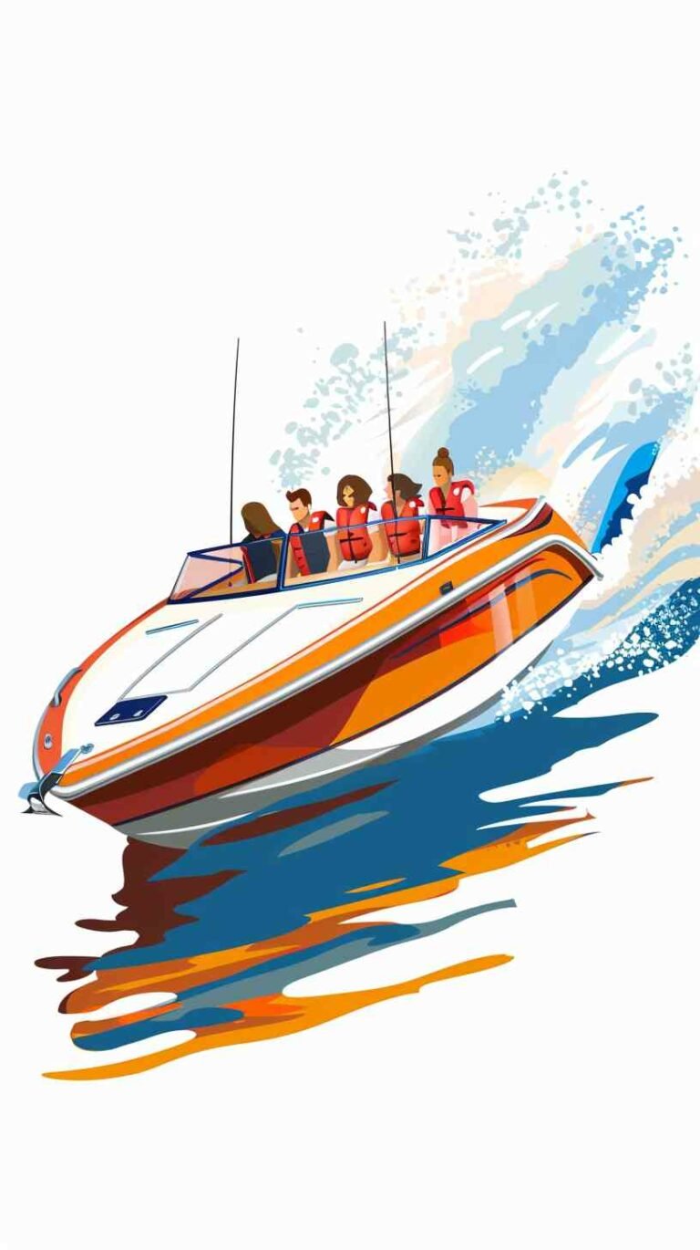 Clip Art Speed Boat 4K HD Wallpapers