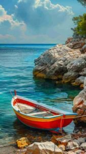 Picture of a Small Boat 4K HD Wallpapers