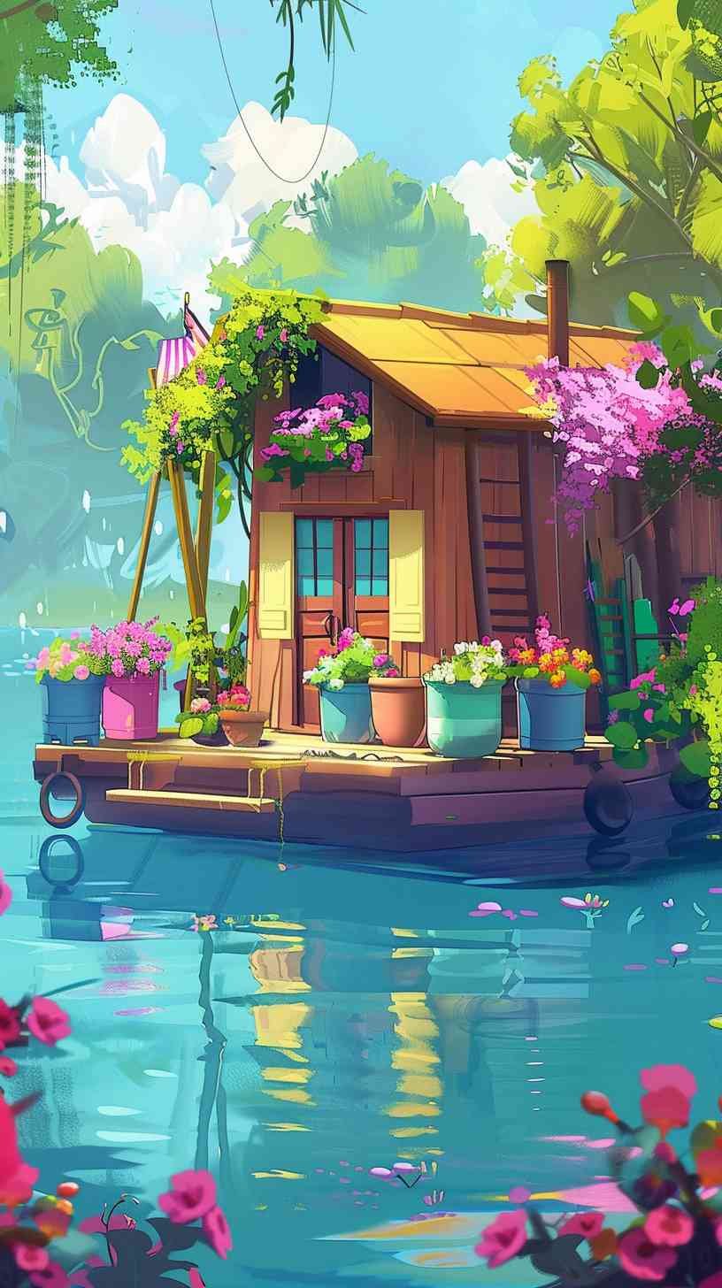 Picture Of Boat Cartoon 4K HD Pictures