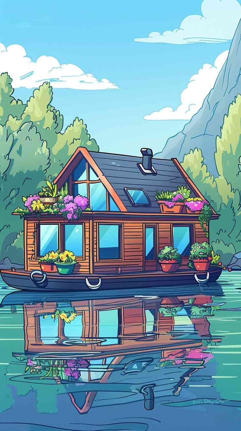 Picture Of Boat Cartoon 4K HD Pictures