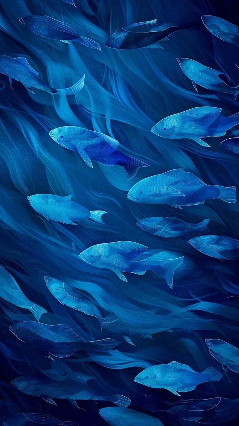 Marine Blue Wallpaper 4K HD Images