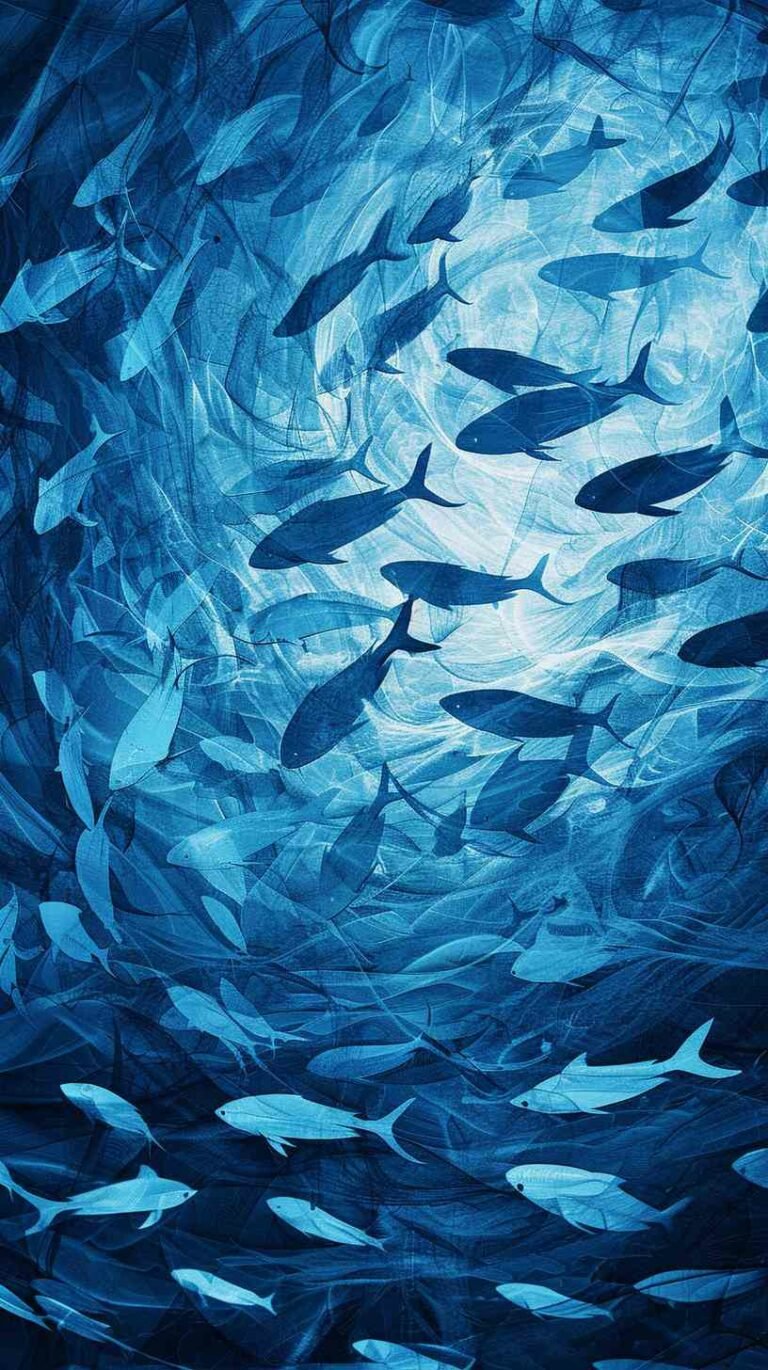 Marine Blue Wallpaper 4K HD Images