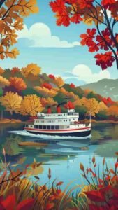 Riverboat Clip Art 4K HD Wallpapers