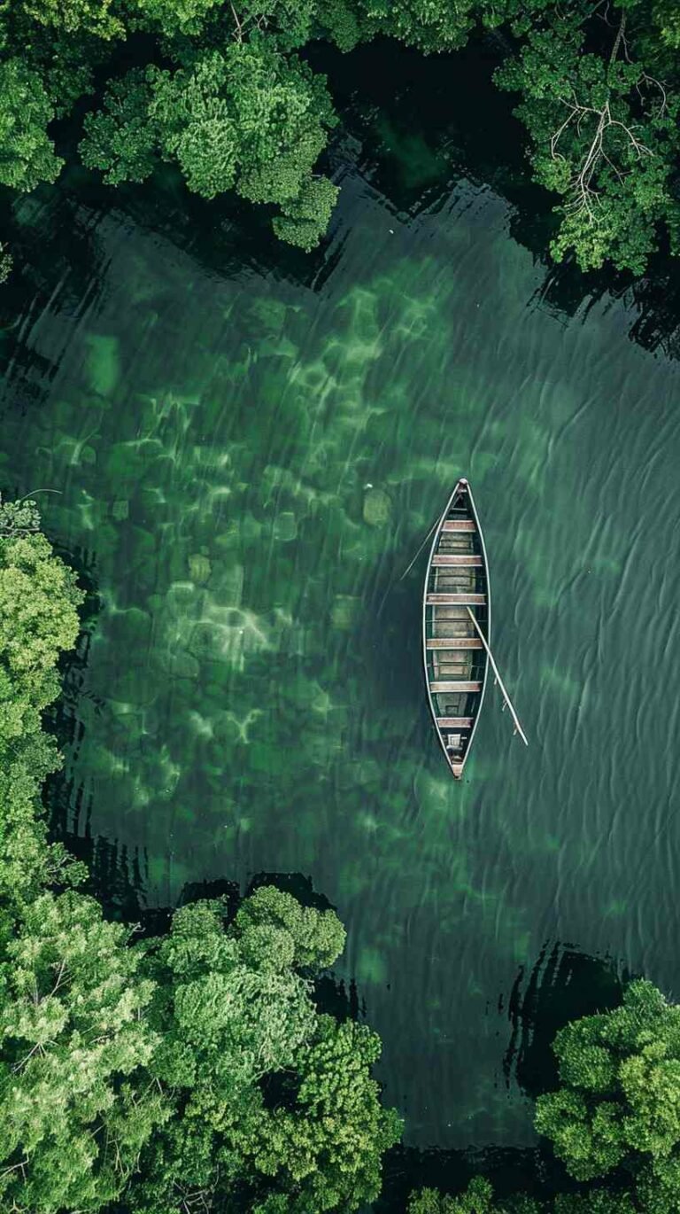 Image of a Jon Boat 4K HD Wallpapers