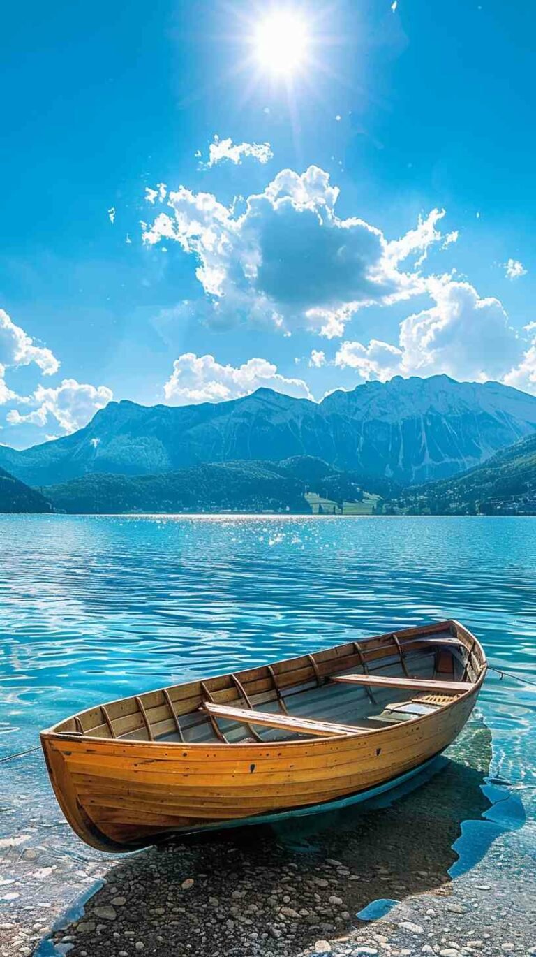 Image of a Jon Boat 4K HD Wallpapers