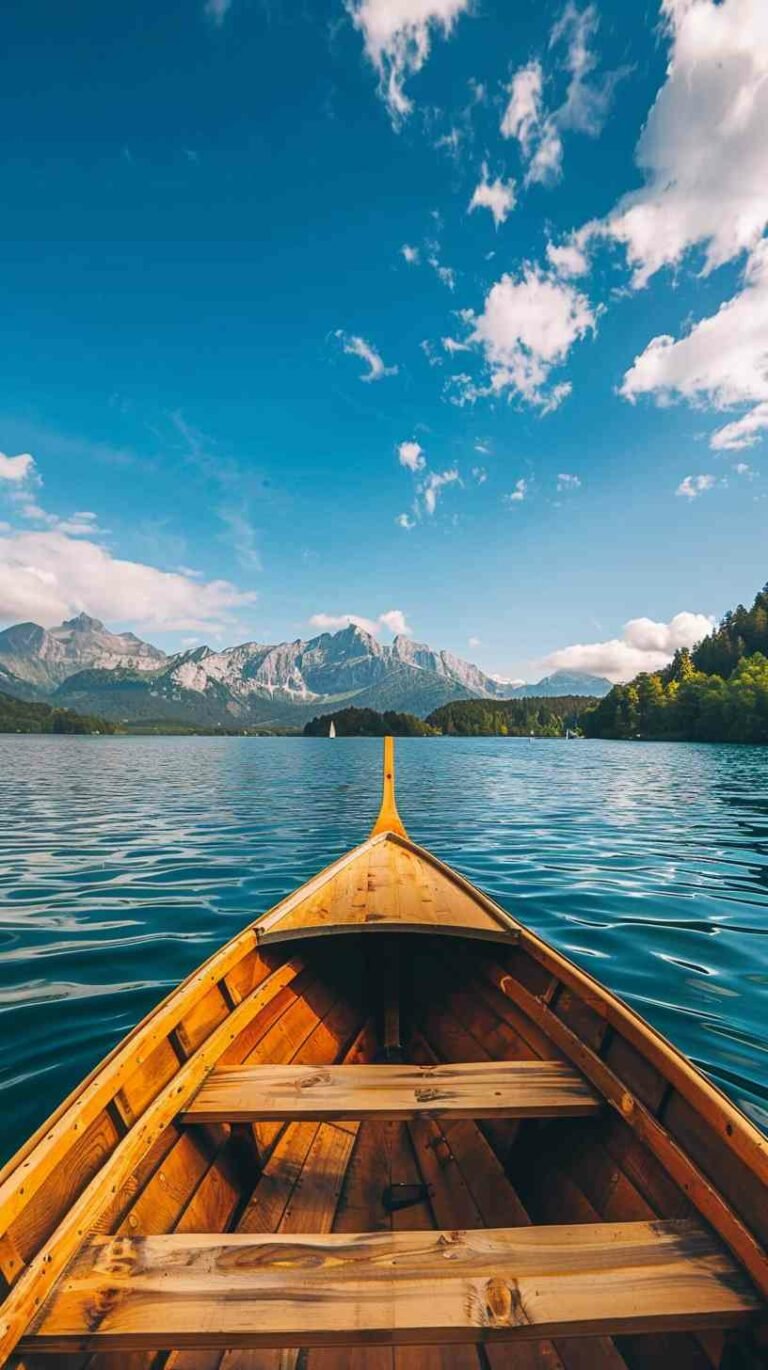 Image of a Jon Boat 4K HD Wallpapers