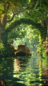 Narrow Boat Images Cartoon 4K HD Wallpapers
