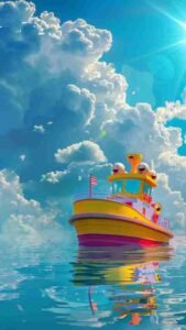 Chinese Junk Boat Images 4K HD Wallpapers